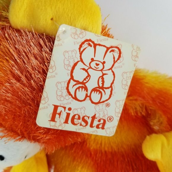 Fiesta | Toys | Htf Spiky 75 Standing Comic Bear Fiesta Plush | Poshmark